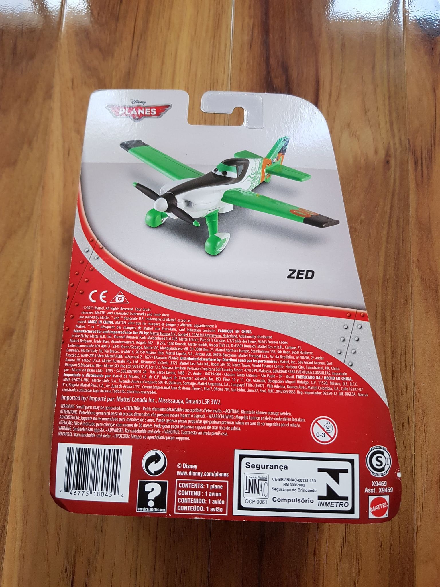 Disney Pixar Planes Zed Plane Diecast Mattel Toy Rare New Cars - Etsy