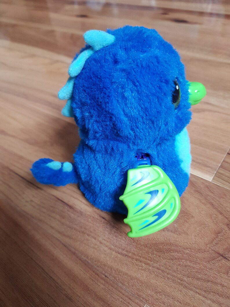 Hatchimals Draggle Blue Electronic Interactive Toy Spin Master Makes ...