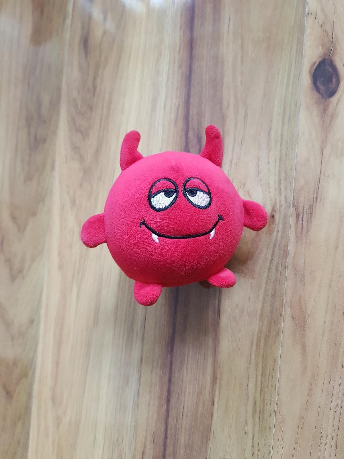 Red Devil Squishimi Squishy Plush Toy Cute Kawaii Valentine's Day Gift ...