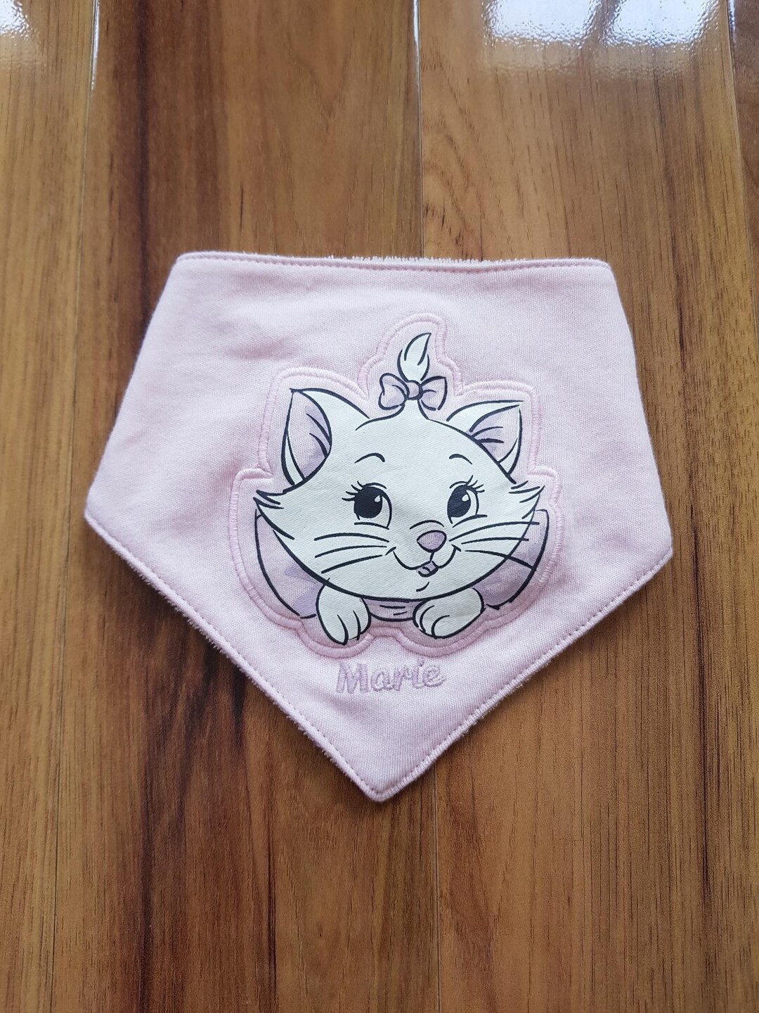 Pink Marie Aristocats Disney Baby Bib Bandana Primark Cat White Cute ...