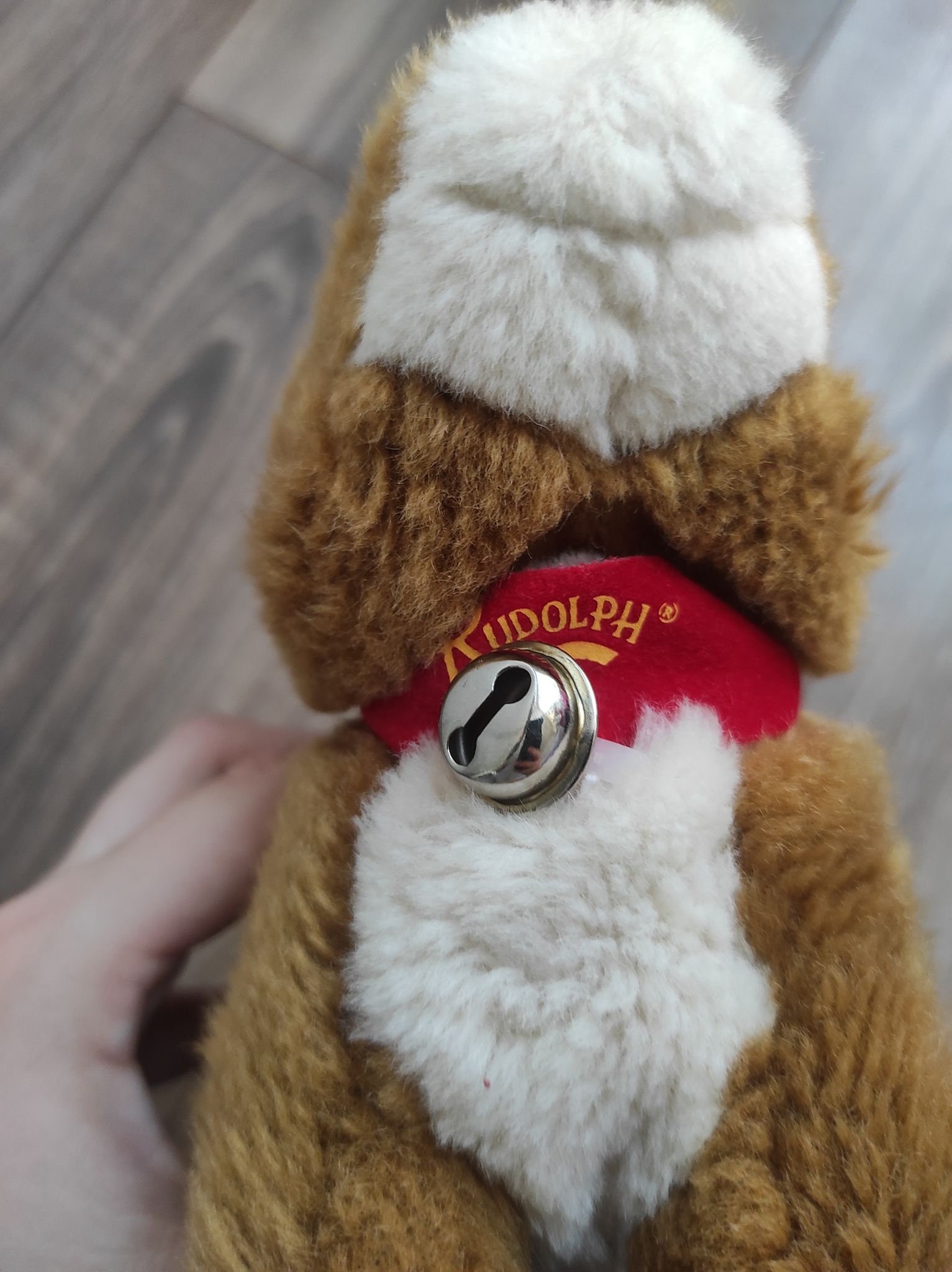 Rudolph the Red Nosed Reindeer Plush Toy Light and Sound Tip Top Toys 1999 Vintage Rare Germany ...