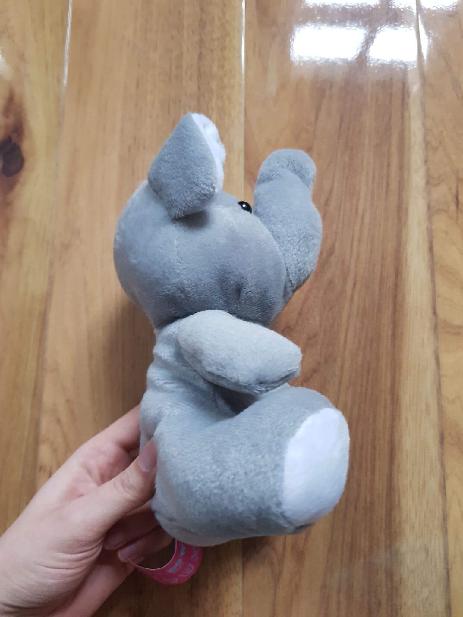 PMS Character Co Plush Soft Elephant Gray Gray Animal Toy Vintage Rare ...