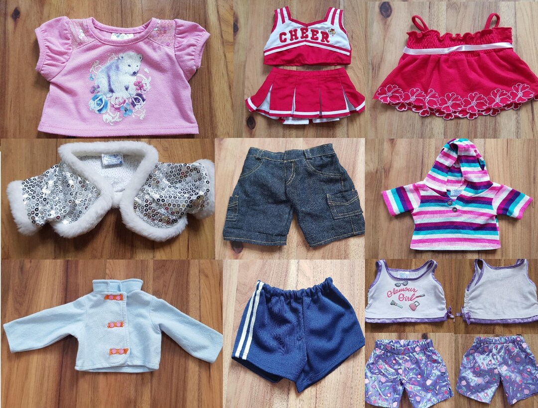 BAB BABW Build A Bear Workshop Clothes and Accessories Skirt Pants T ...