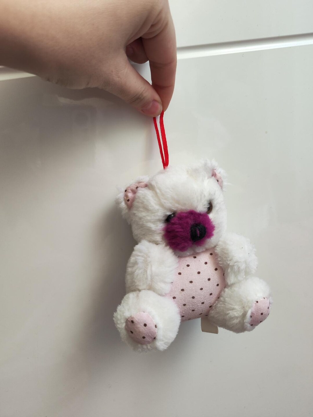 Wunsche Hamburg Germany Plush White Teddy Bear Toy Rare Vintage Animal ...
