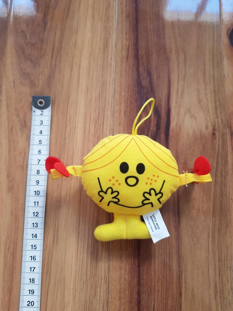 Mr. Men Little Miss Plush Toy Cuddly Sanrio THOIP Mr Funny Little Miss ...
