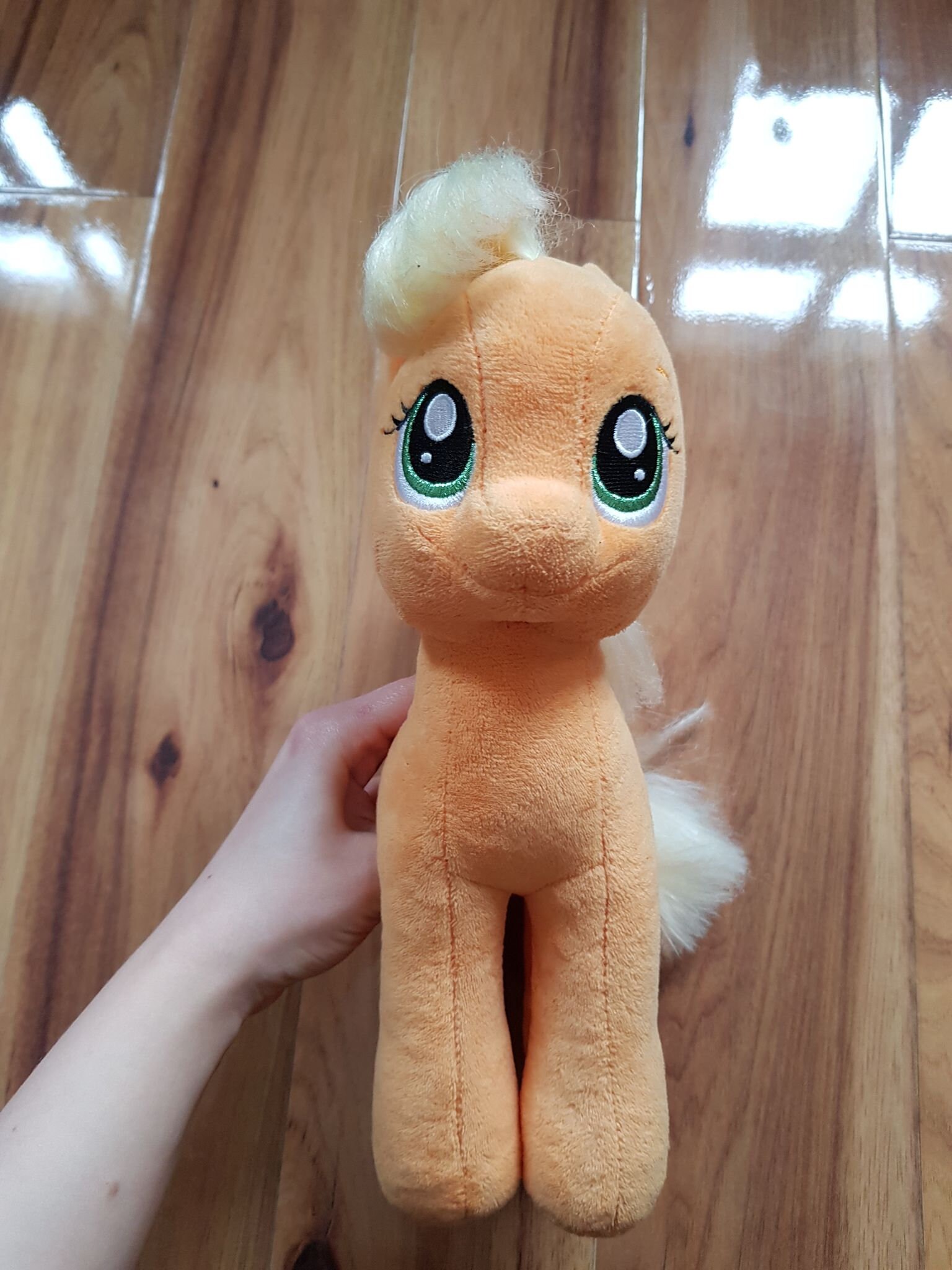 Applejack Ty My Little Pony Plush Toy Soft Animal Figure Hasbro MLP ...