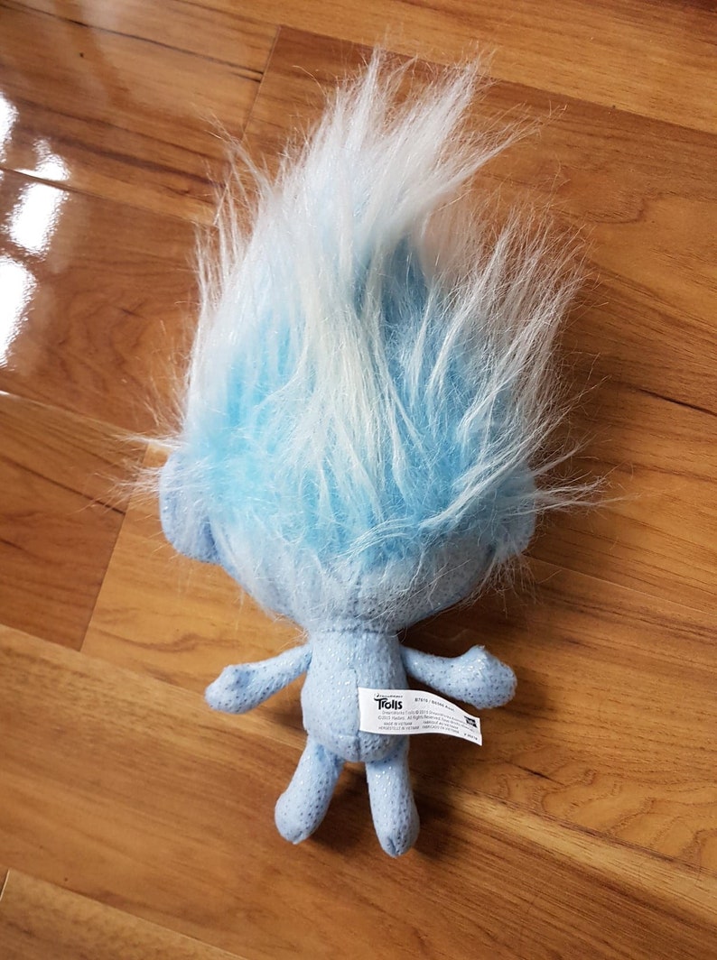Hasbro Trolls Guy Sparkle Diamond Blue Plush Troll Plush Doll - Etsy