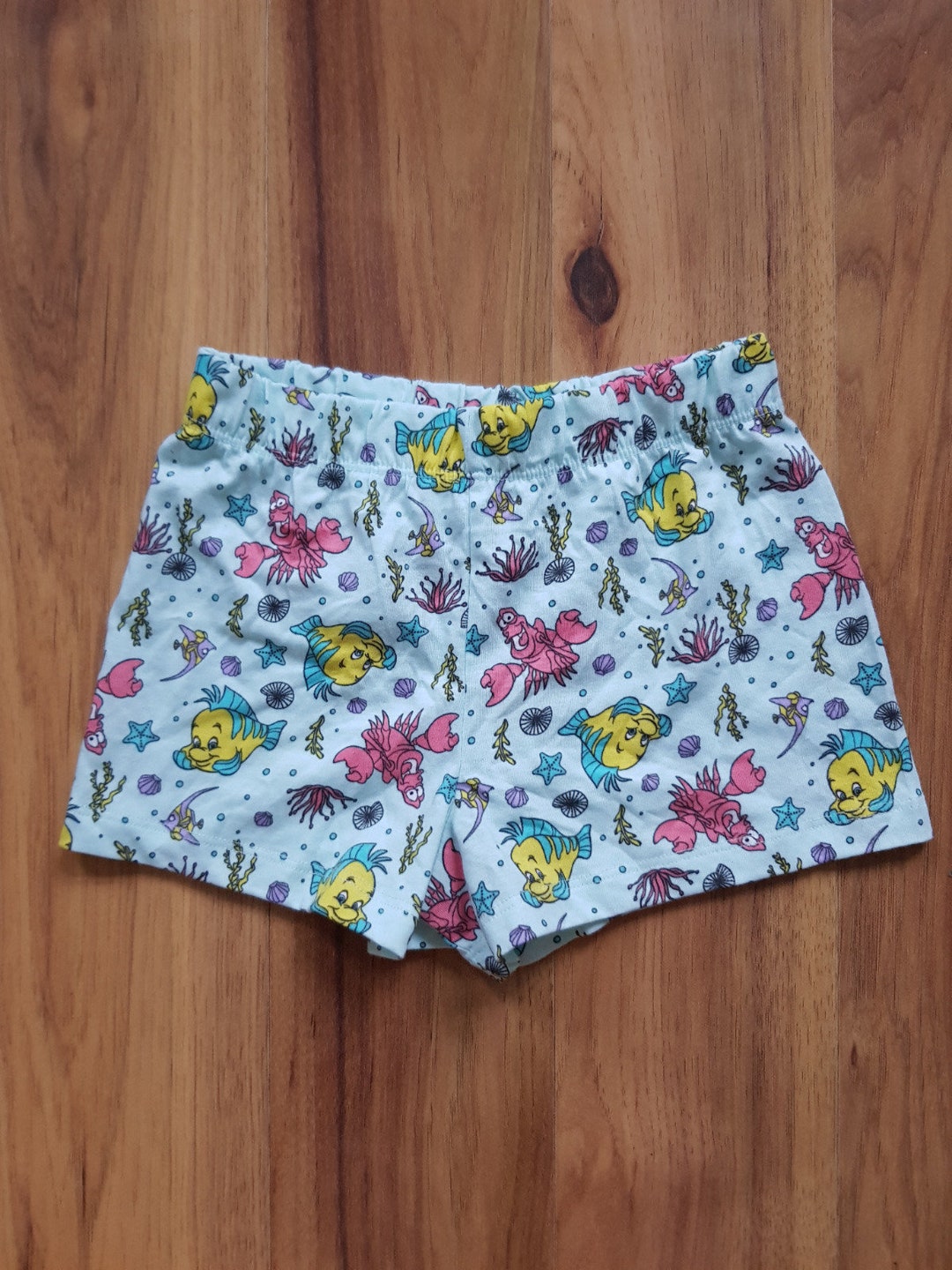 Primark Disney the Little Mermaid Shorts Sebastian Flounder Disney ...