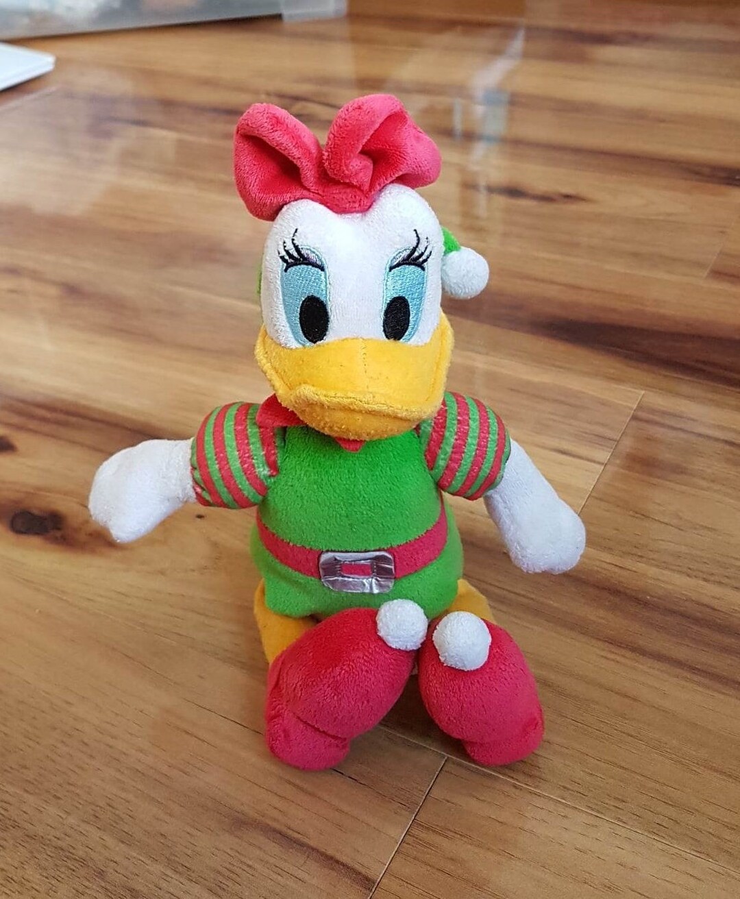 Disney Store Plush Daisy Duck Christmas Rare Holiday Winter - Etsy