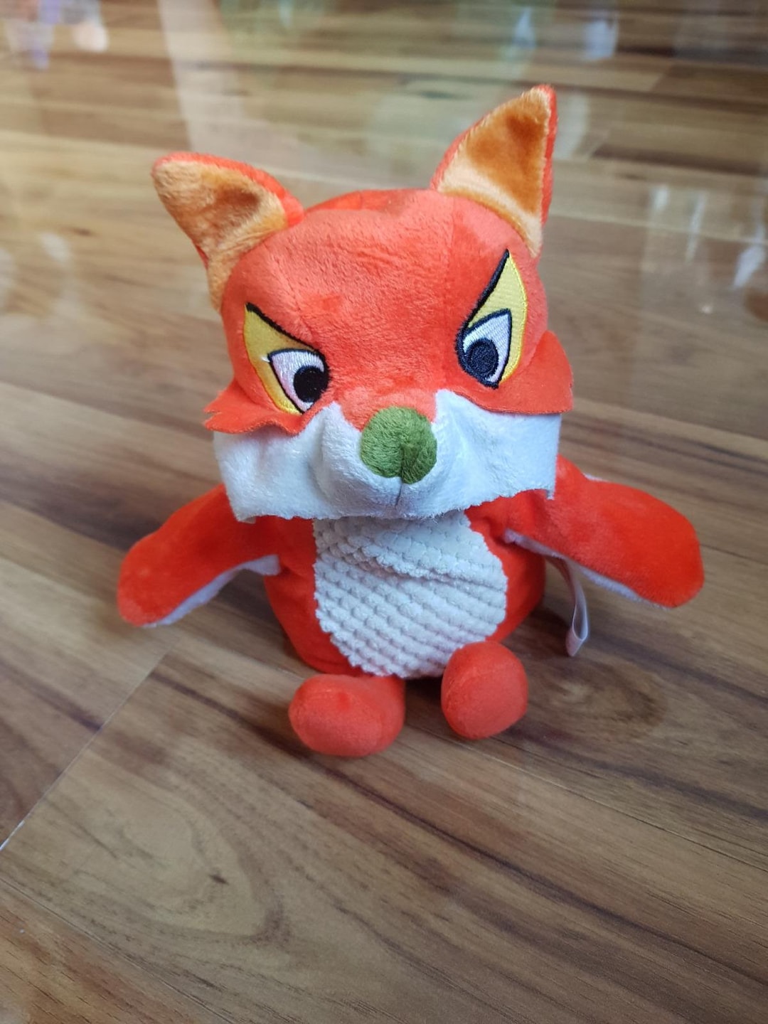 Orange Fox Hand Puppet Fabeltjeskrant the Daily Fable Plush Soft Toy ...
