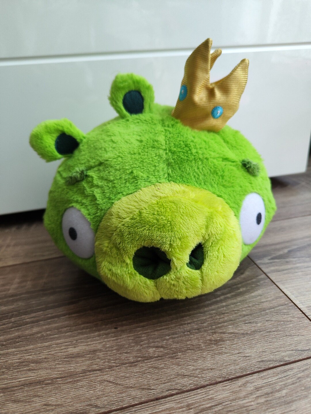 Angry Birds Green Pig Plush King Pig Smooth Cheeks Rovio TCC Global ...