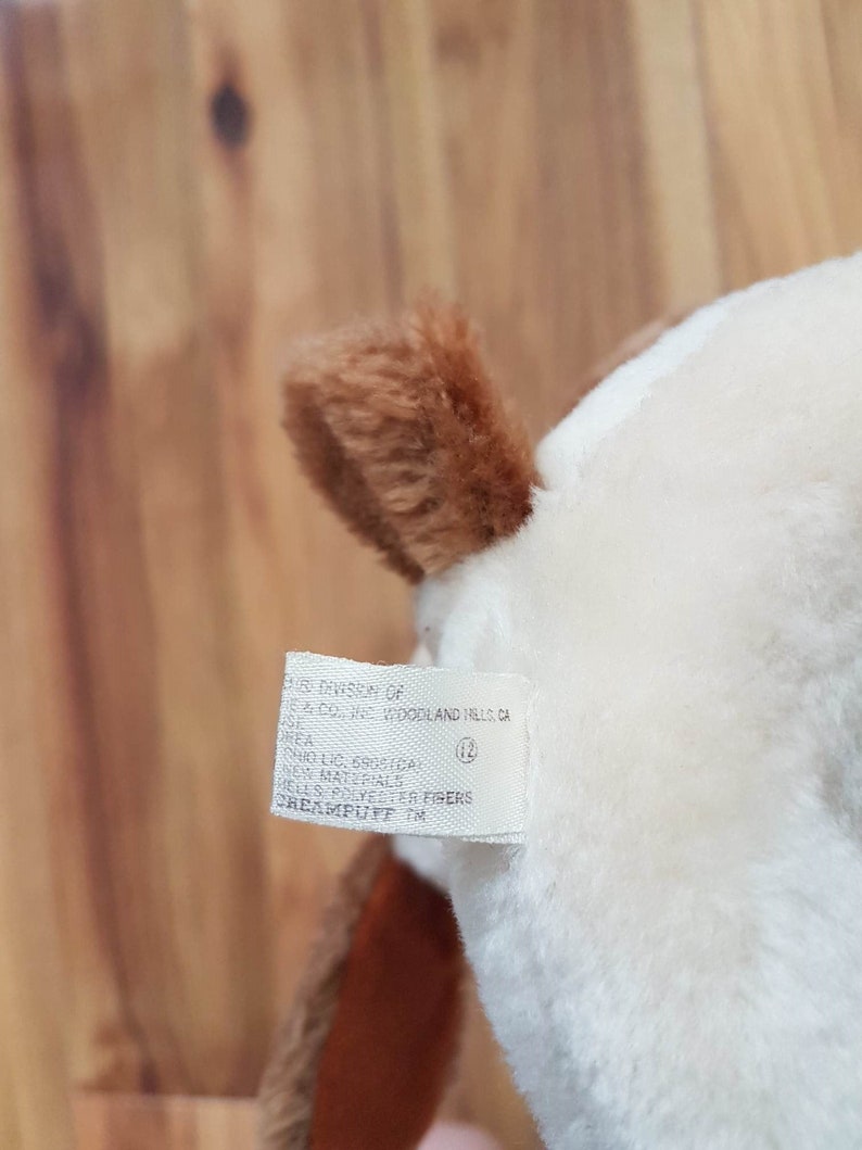 Paw Puppy Dog Plush Applause 1986 Nutshell Filled Creampuff - Etsy