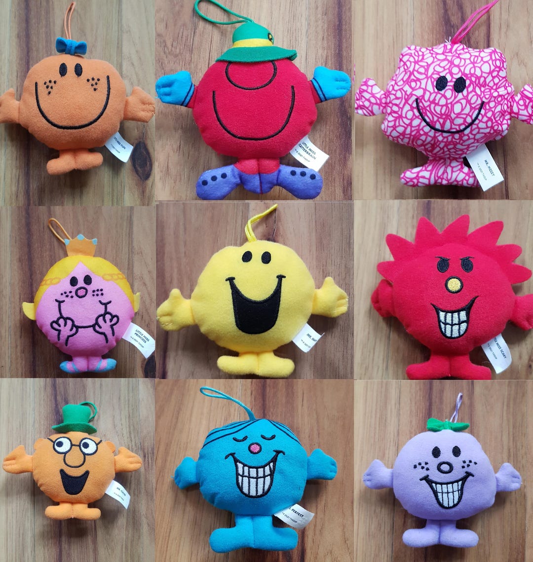 Mr. Men Little Miss Princess Scatterbrain Naughty Mr. Happy Mr. Messy ...