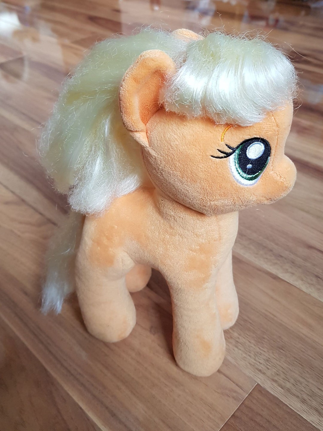 My Little Pony Plush Toy Applejack Ty Soft Animal Figure Hasbro MLP ...