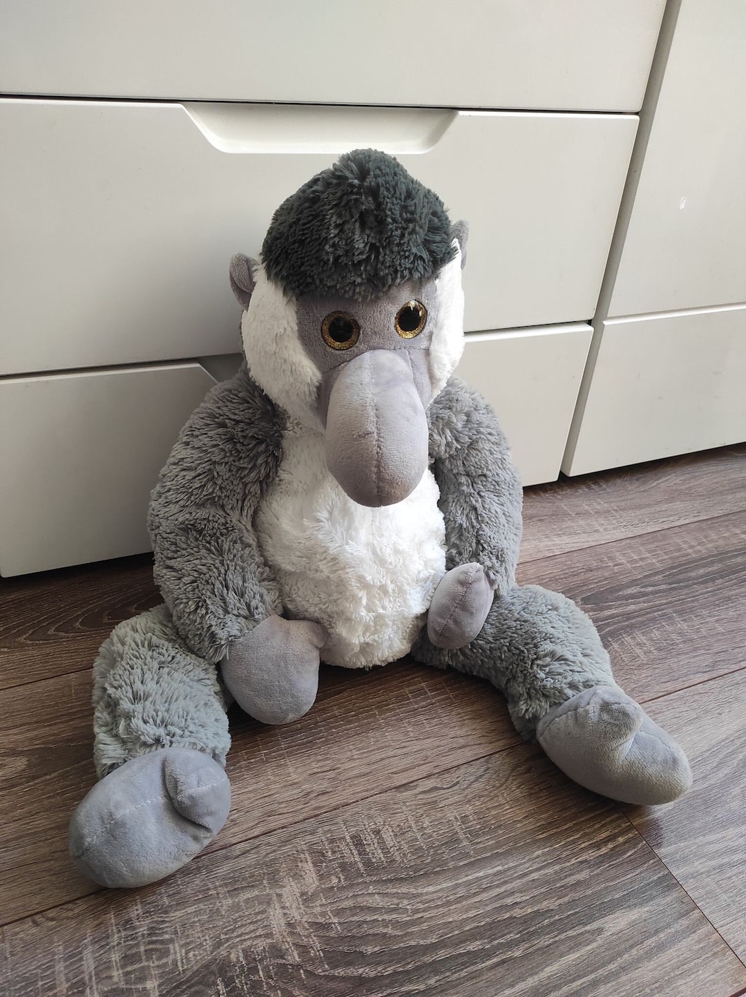 Vintage Morgenroth Kids Germany Monkey Huge Proboscis Monkey Large Long ...