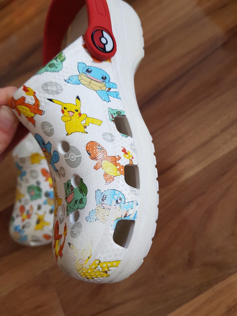 Limited Edition Pokemon Crocs 13 C EU 30-31 Classic Clog Kids Children ...