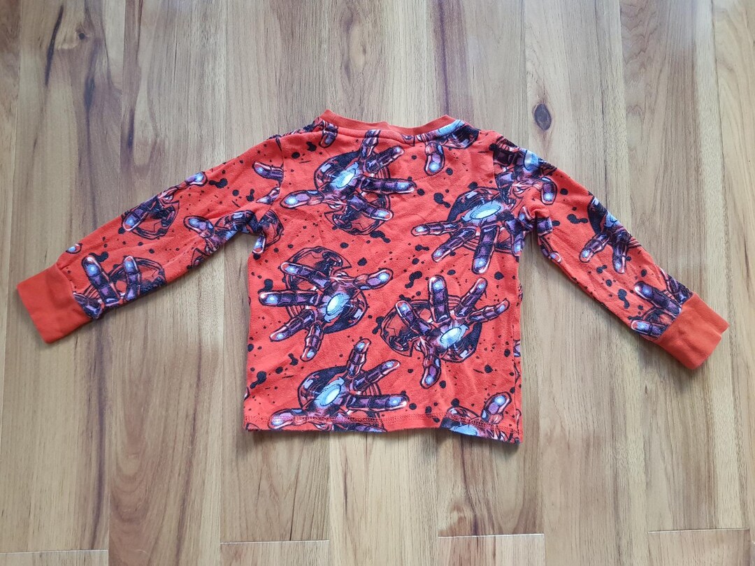 Iron Man Marvel Avengers Disney Pajamas Top 4-5 Years George Pajamas ...