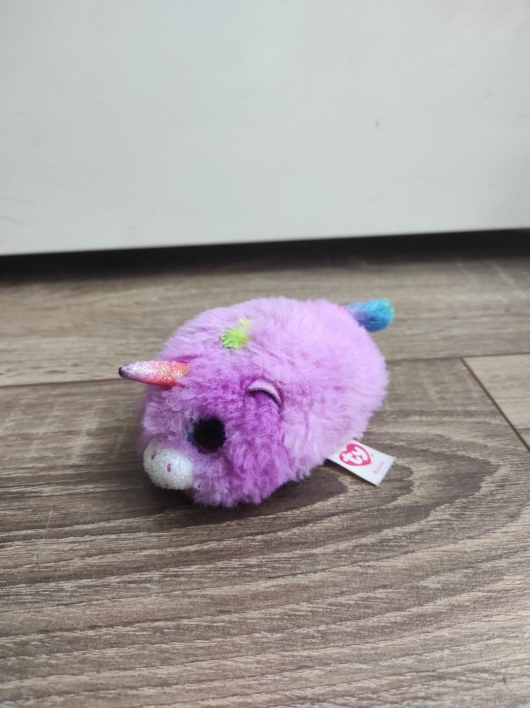 Teeny Tys Plush Ty Purple Rosette the Unicorn 2019 UK Exclusive Rare ...