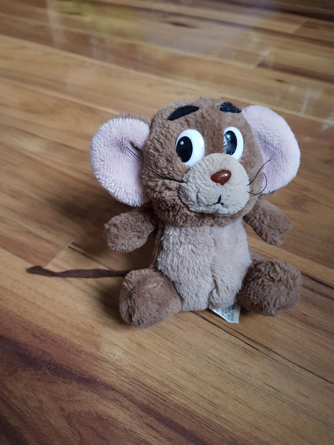 Tom and Jerry Mouse Plush Nicotoy 1991 Vintage Very Rare Brown Toy ...