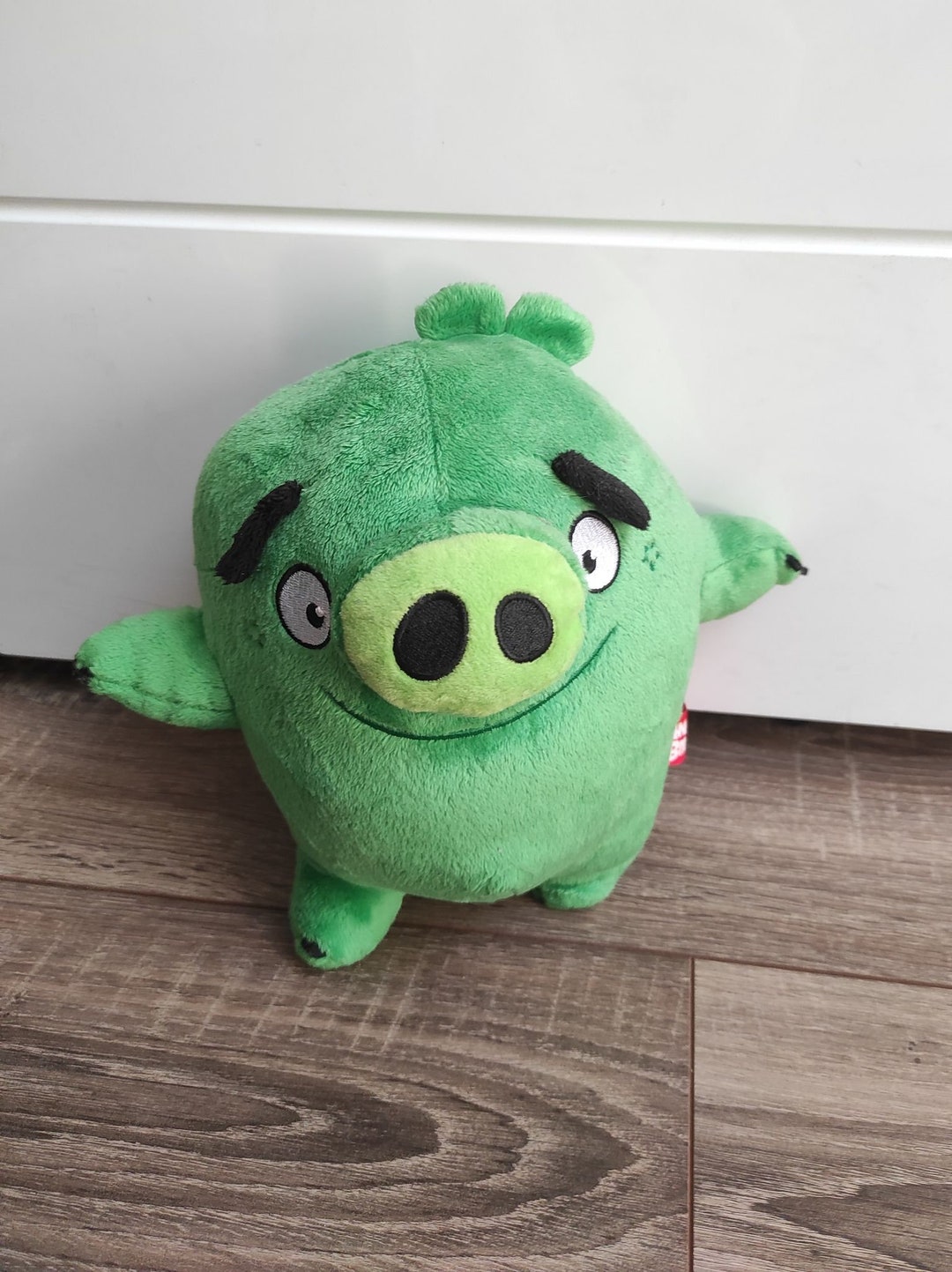 Angry Birds Movie Green Pig Plush Bad Piggies Ross Freckled Pig ...