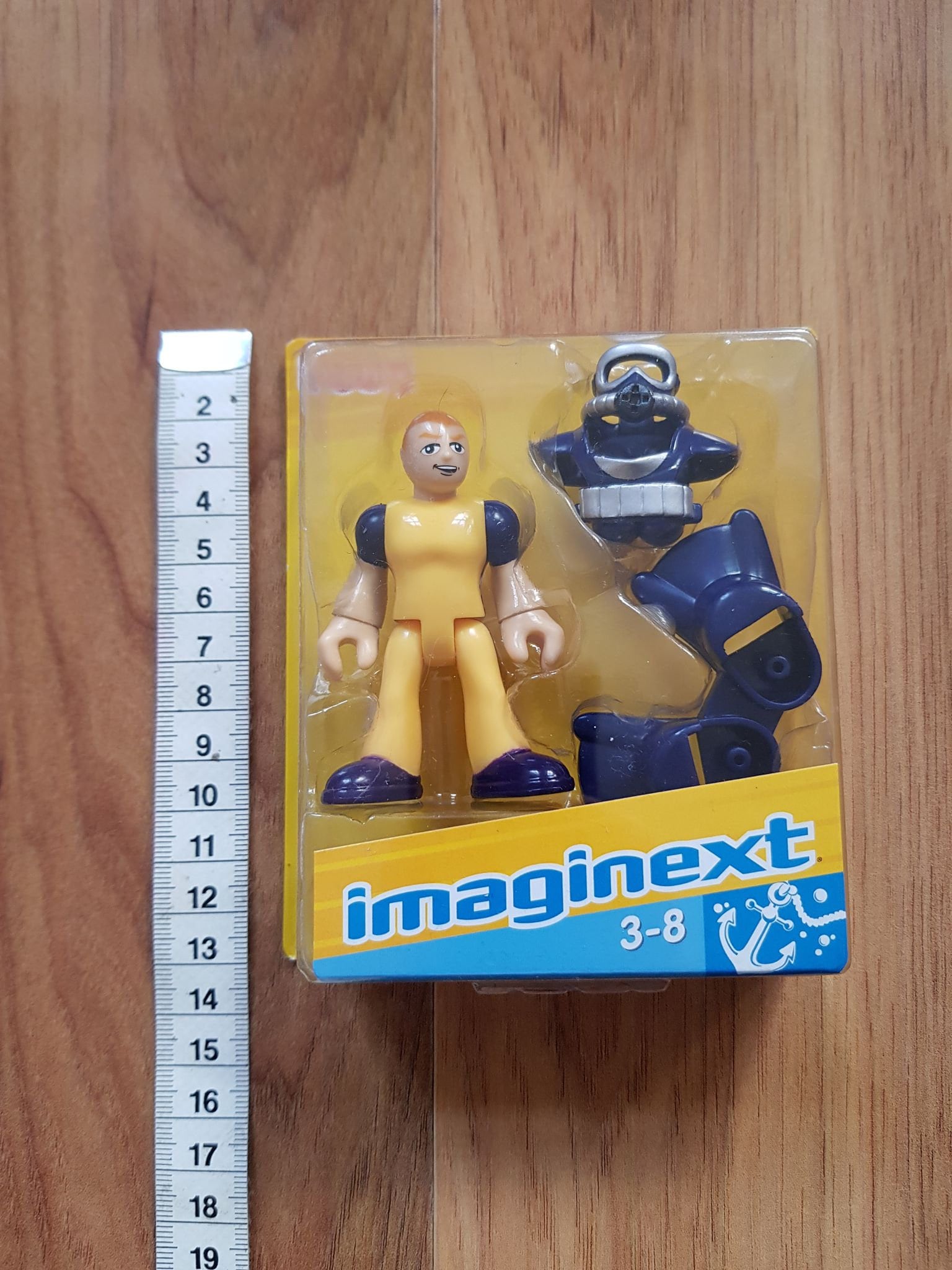 IMAGINEXT Scuba Diver Fisher Price Figure R4323 New Toy With - Etsy