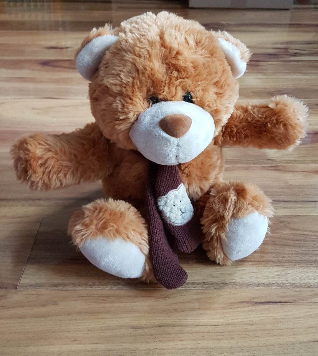 Chosun International Stuffed Teddy Bear With Scarf Vintage Toy Plush ...