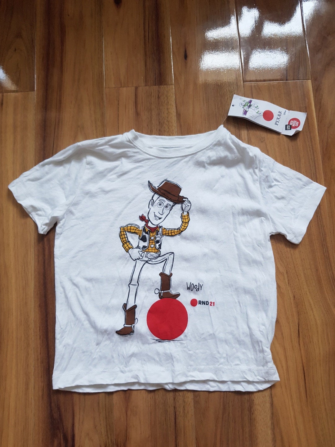 Comic Relief RND21 Disney Pixar Toy Story Woody T-shirt Short Sleeve ...