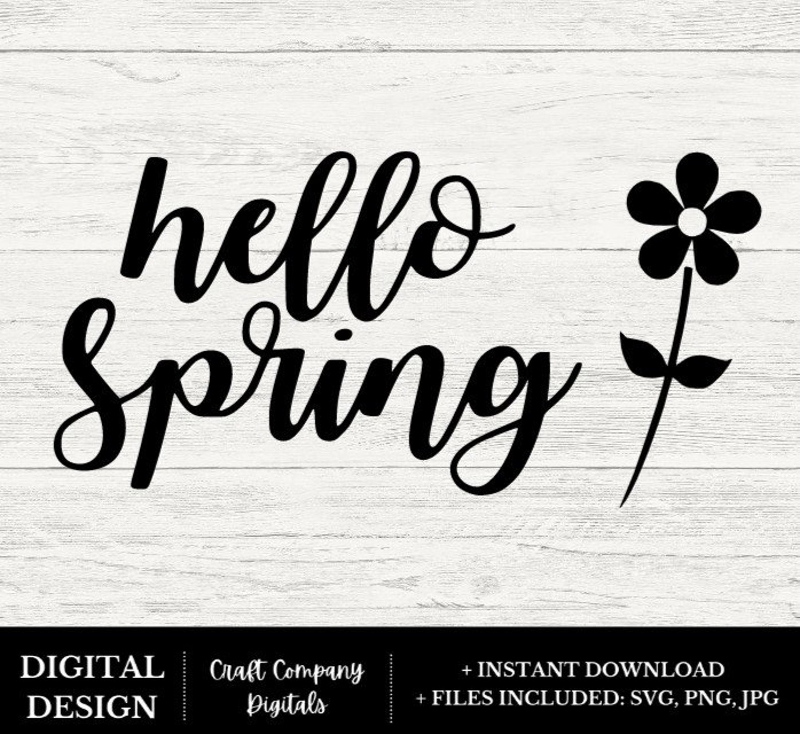Hello Spring Svg Spring Sign Svg Welcome Sign Svg Door Hanger Svg