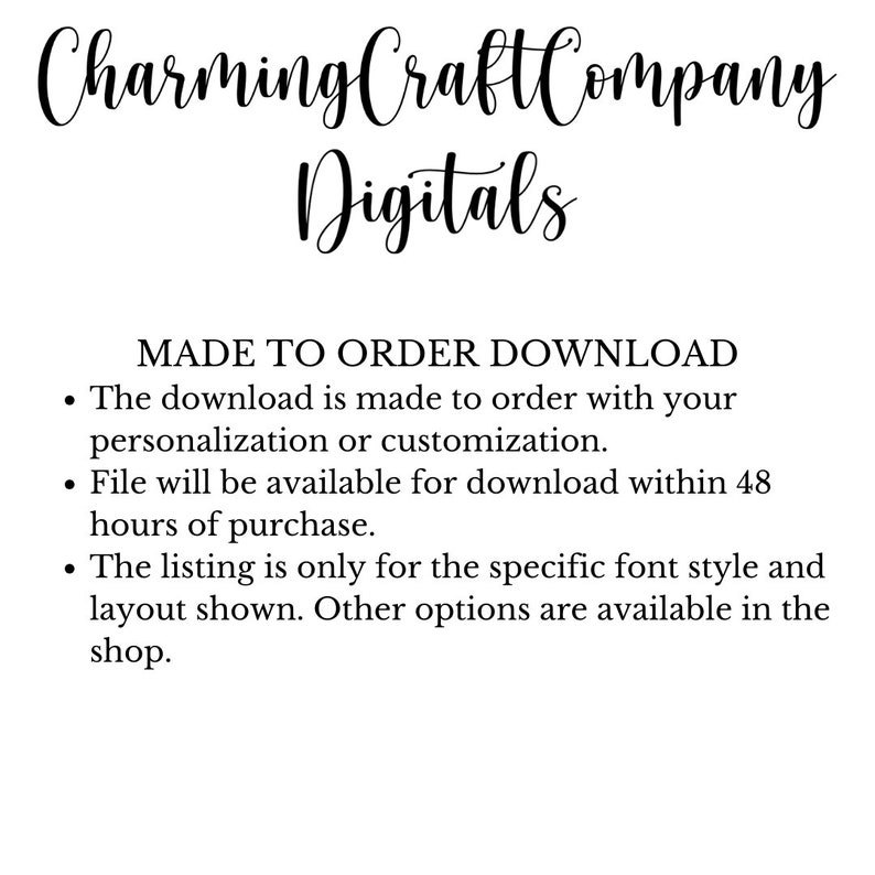 Custom Word SVG PNG JPG, Personalized Word Svg, Custom Name Calligraphy ...