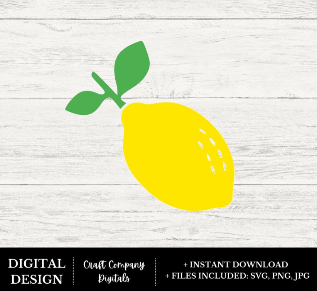 Zitrone svg, tropische Früchte svg, Obst svg, Sommerzeichen svg ...