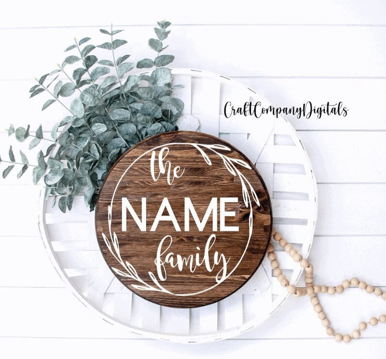 Family Name SVG PNG JPG Welcome Sign Svg Family Name Sign - Etsy