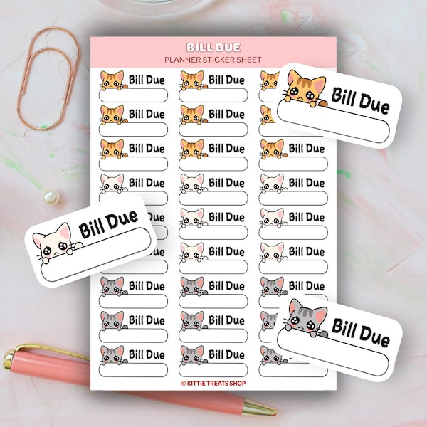 Bill the Cat Stickers - Etsy