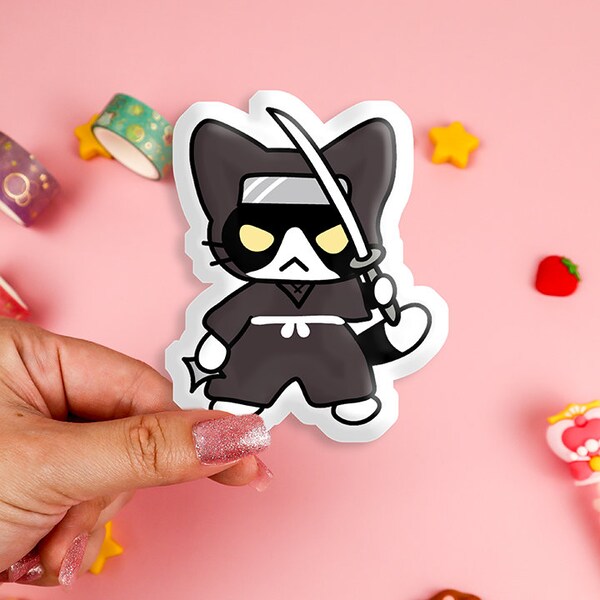 Ninja Cat - Etsy