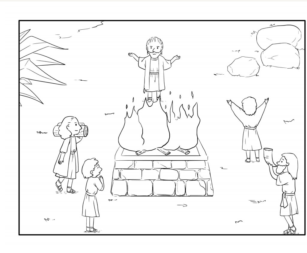 Children's Christian Coloring Book 100 Pages - Etsy