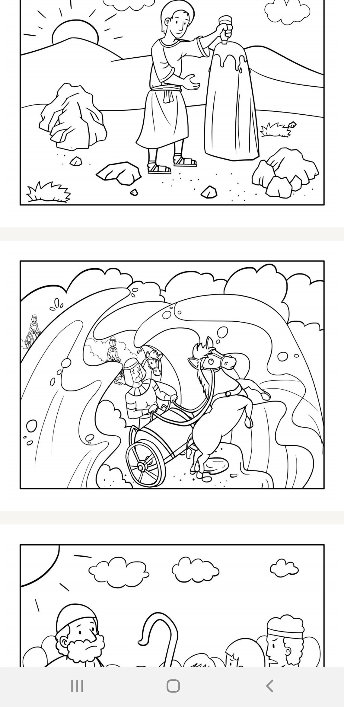 Children's Christian Coloring Book 100 Pages - Etsy