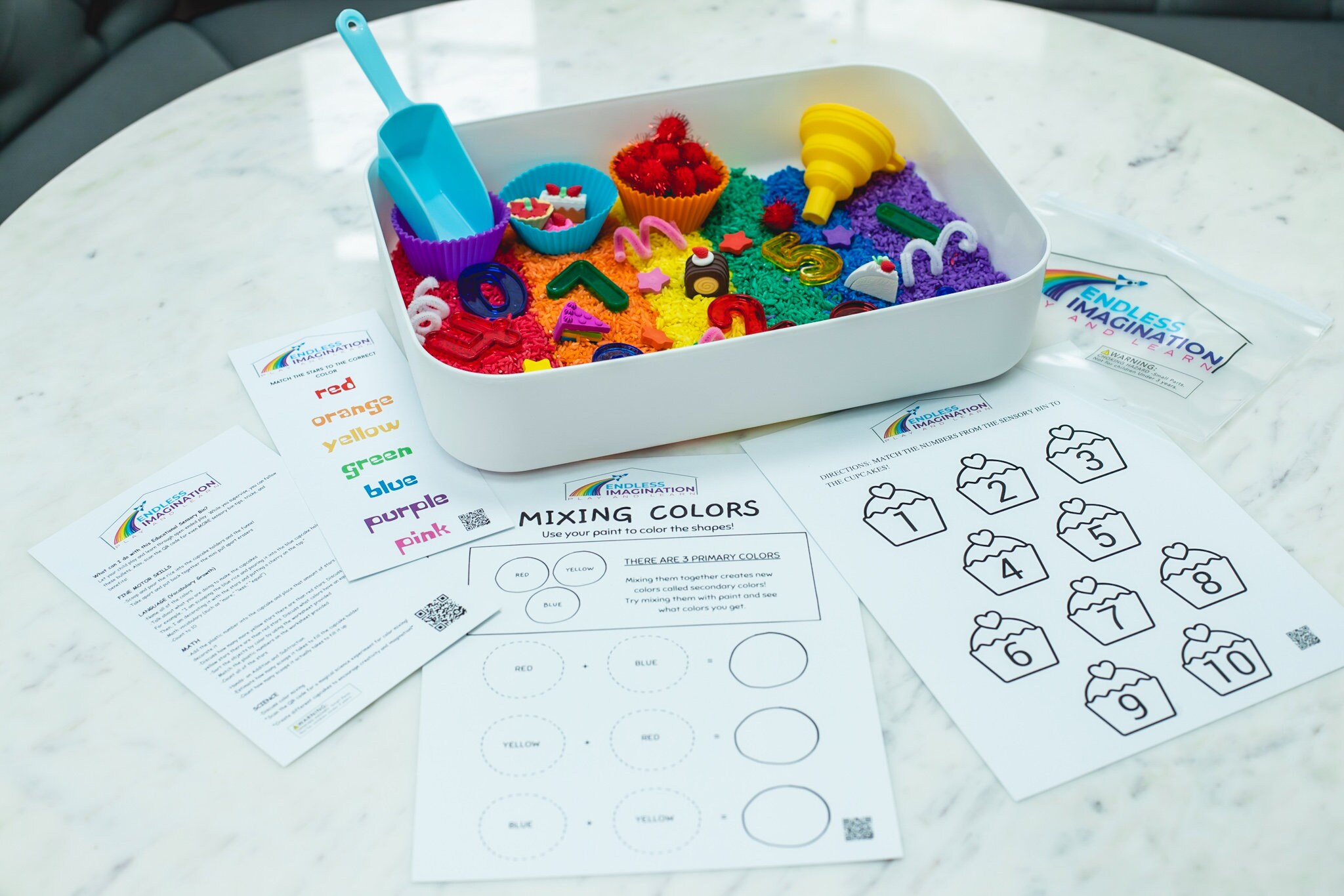 Birthday Sensory Bin - Etsy