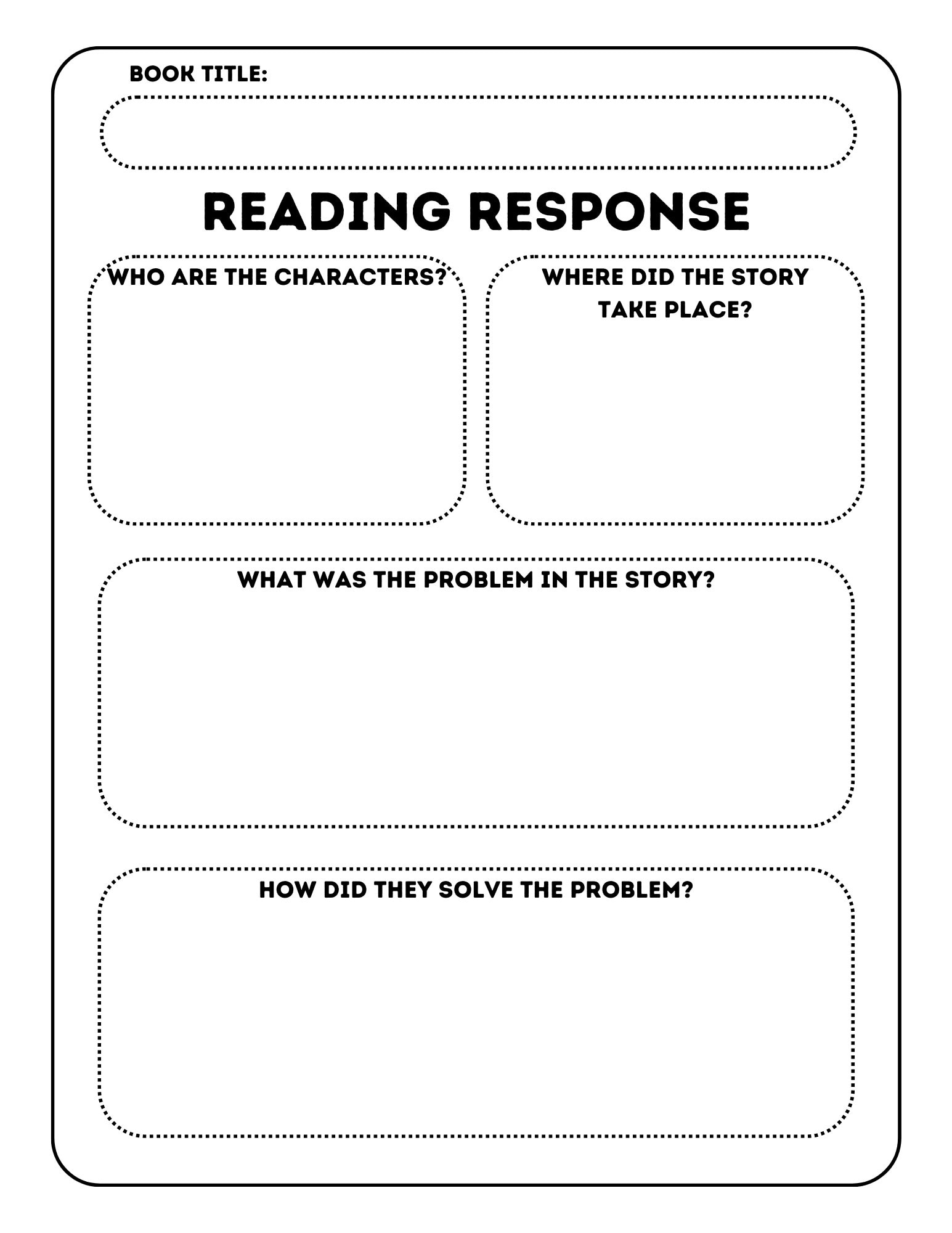 Reading Comprehension Activity Worksheets Bundle | Homeschool ...