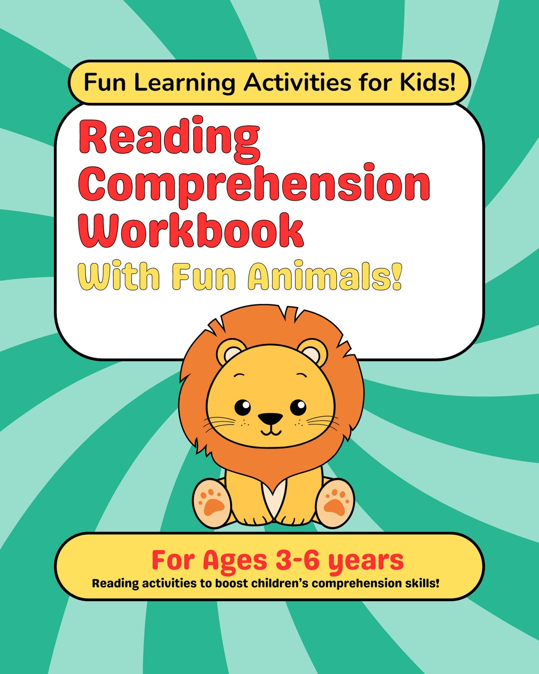 Reading Comprehension Worksheets Bundle Kindergarten Homeschool ...