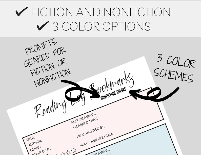 Reading Tracker Printable Bookmarks | Use Printable Bookmarks as a ...