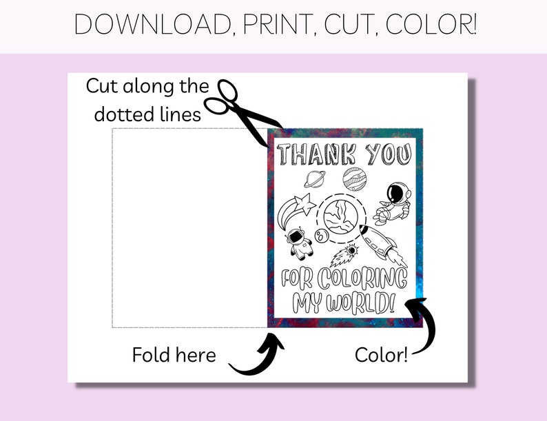 Printable Teacher Appreciation Card | Printable Coloring Cards for ...