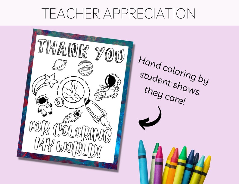 Printable Teacher Appreciation Card Printable Coloring Cards for ...