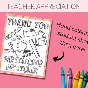 Printable Teacher Appreciation Card | Printable Coloring Cards for ...