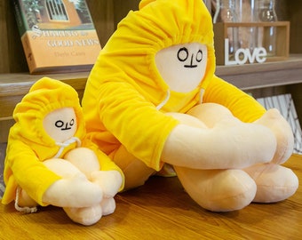 Yellow Plush Toys | Etsy