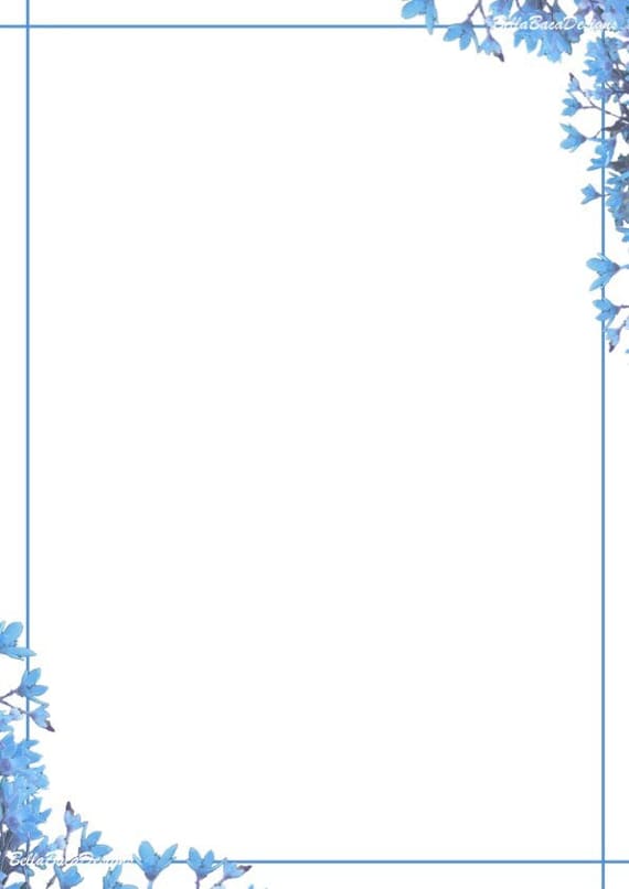 Blue Corner Border Designs Blue Corner PNGs For Free Download
