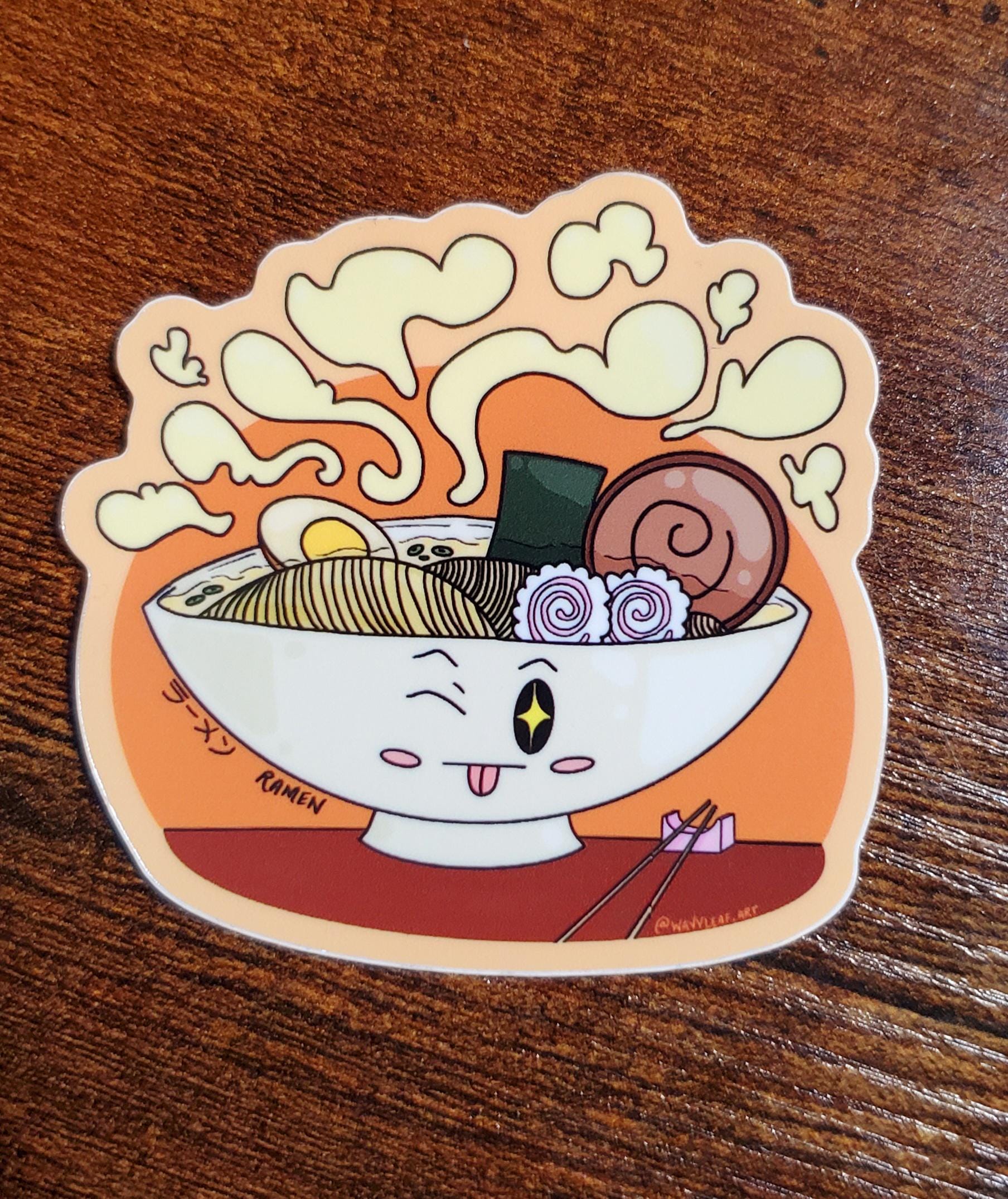Ramen Sticker - Etsy
