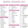 Travel Packing List | Compatible With Goodnotes, Notability Etc ...