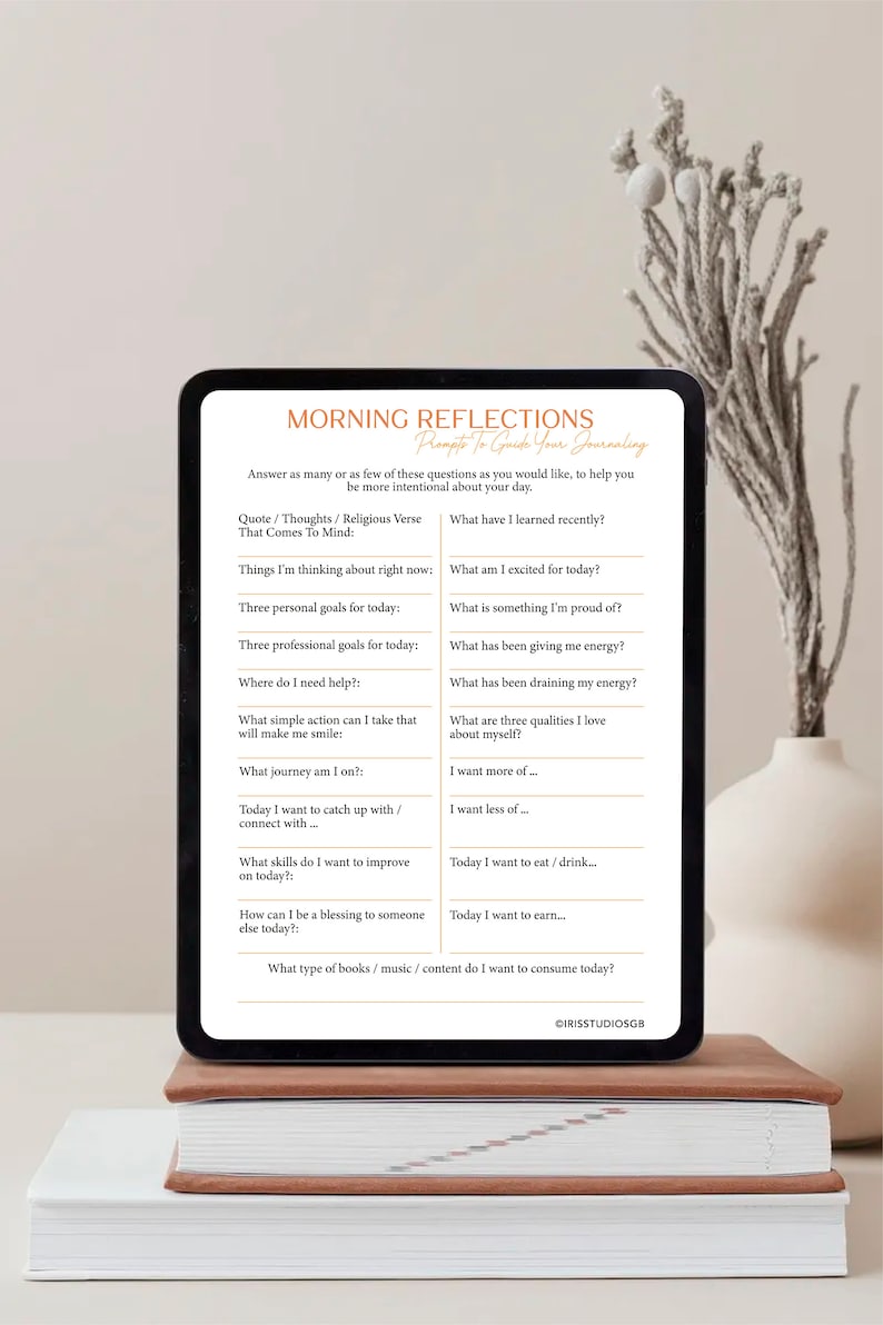 Journal Prompts Printable | Mental Health Journal | Self Care Journal ...