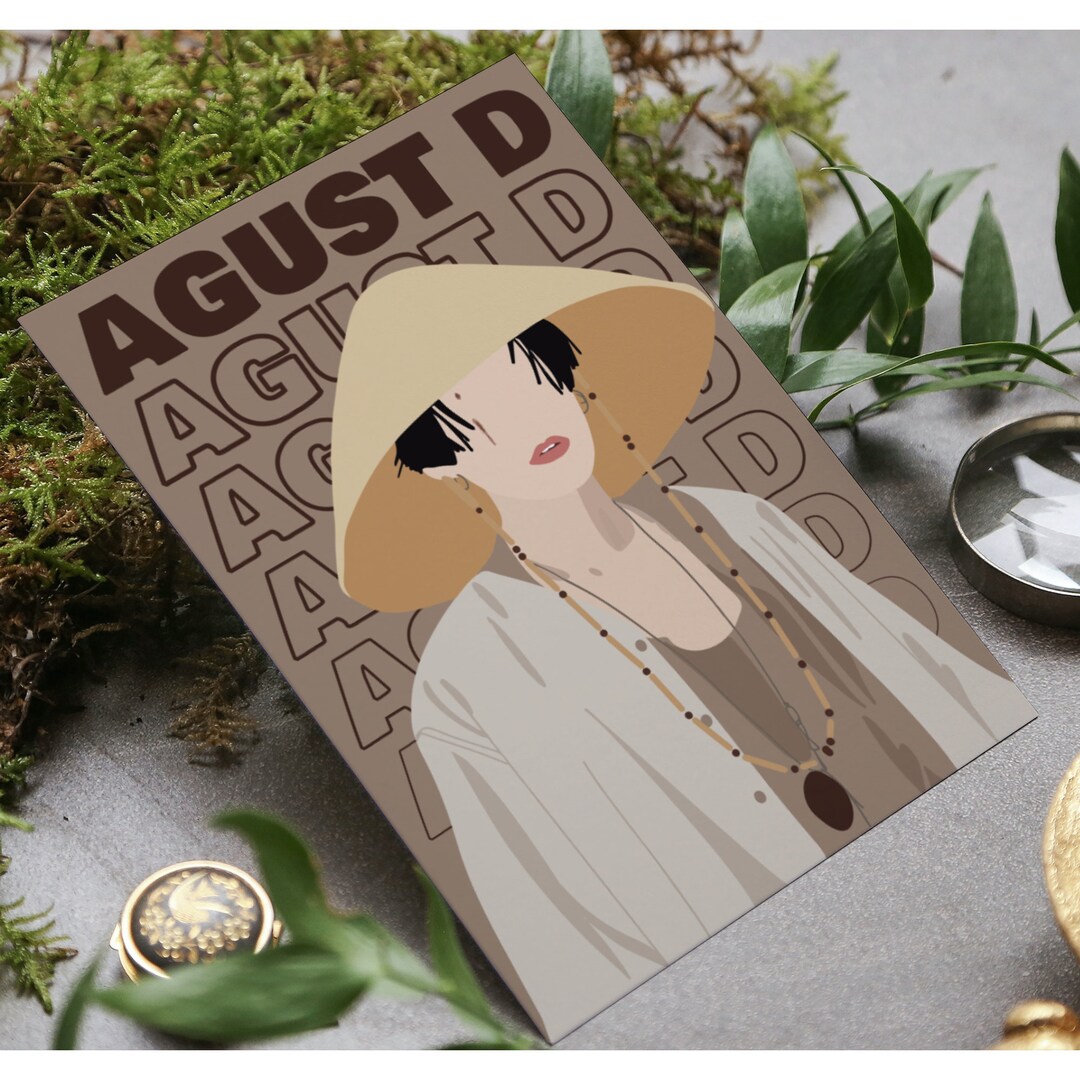 Agust D Poster Premium Matte Paper Poster Agust D - Etsy