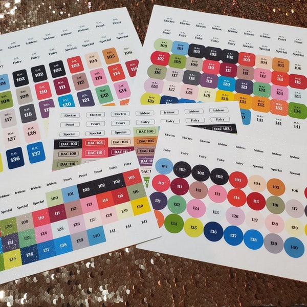 Dmc Diamond Art Club Stickers - Etsy