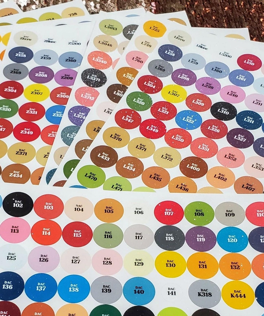 Ultimate DAC Labeling System, Diamond Painting Stickers for All Current ...